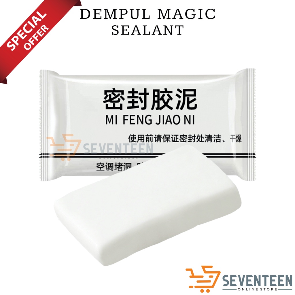Jual SEVENTEEN MI FENG JIAO NI DEMPUL PADAT AJAIB SEALANT SEMEN LEM PENAMBAL LUBANG TEMBOK ANTI ...