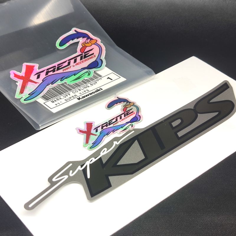 Jual Striping Stiker Super Kips Ninja RR Old ZX Silver ORIGINAL ...