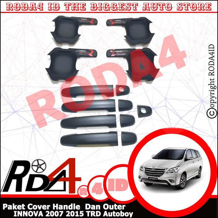 Jual Paket Outer Dan Cover Handle Innova 2007-2015 Trd Sportivo Autoboy ...