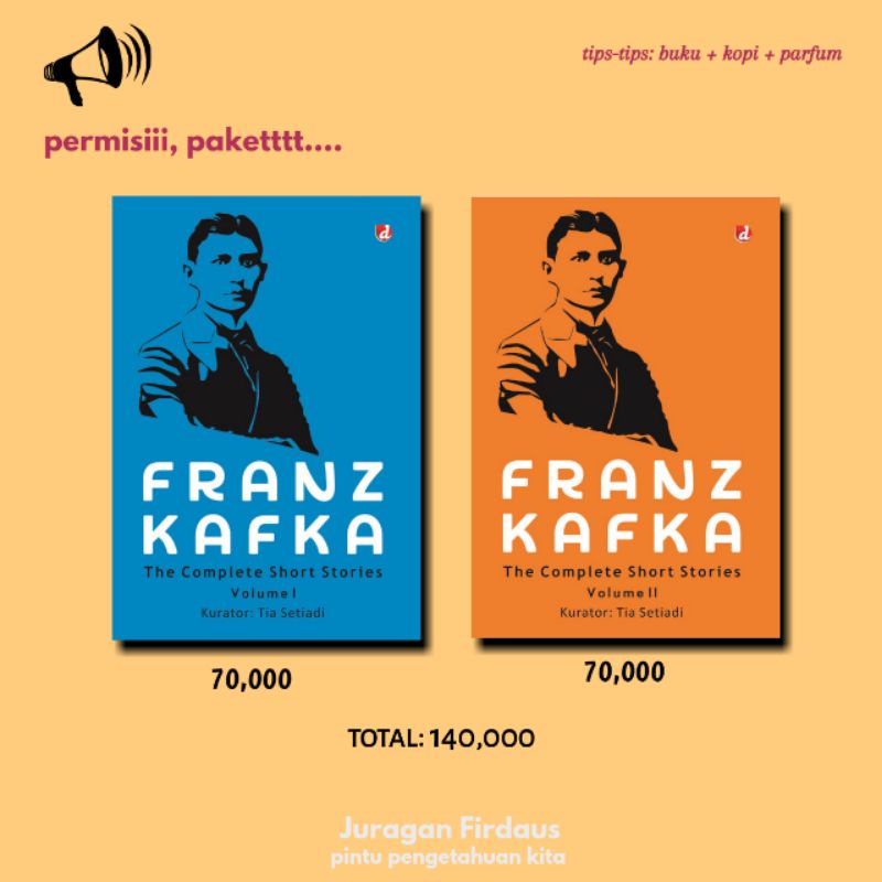 Jual Paket Hemat Buku Kafka | The Complete Short Stories Franz Kafka I ... Jual Paket Hemat Buku Kafka | The Complete Short Stories Franz Kafka I ...