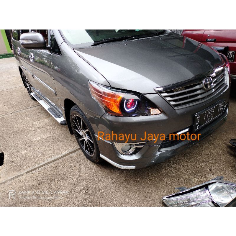 Jual headlamp grand Innova custom projie bluelens 3 inchi | Shopee ...