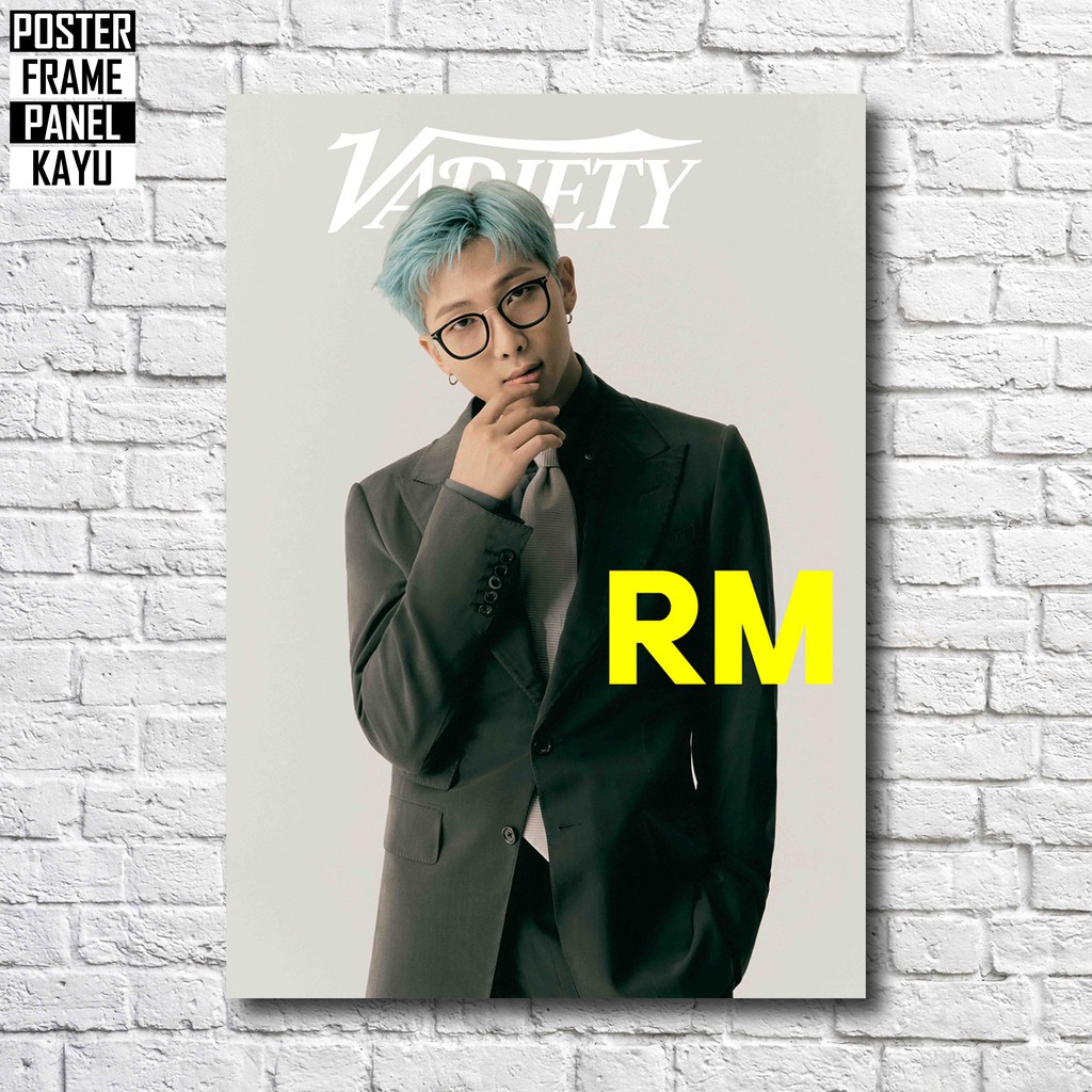 Jual Poster BTS RM Variety Frame Kayu Solid A4 RM088 | Shopee Indonesia