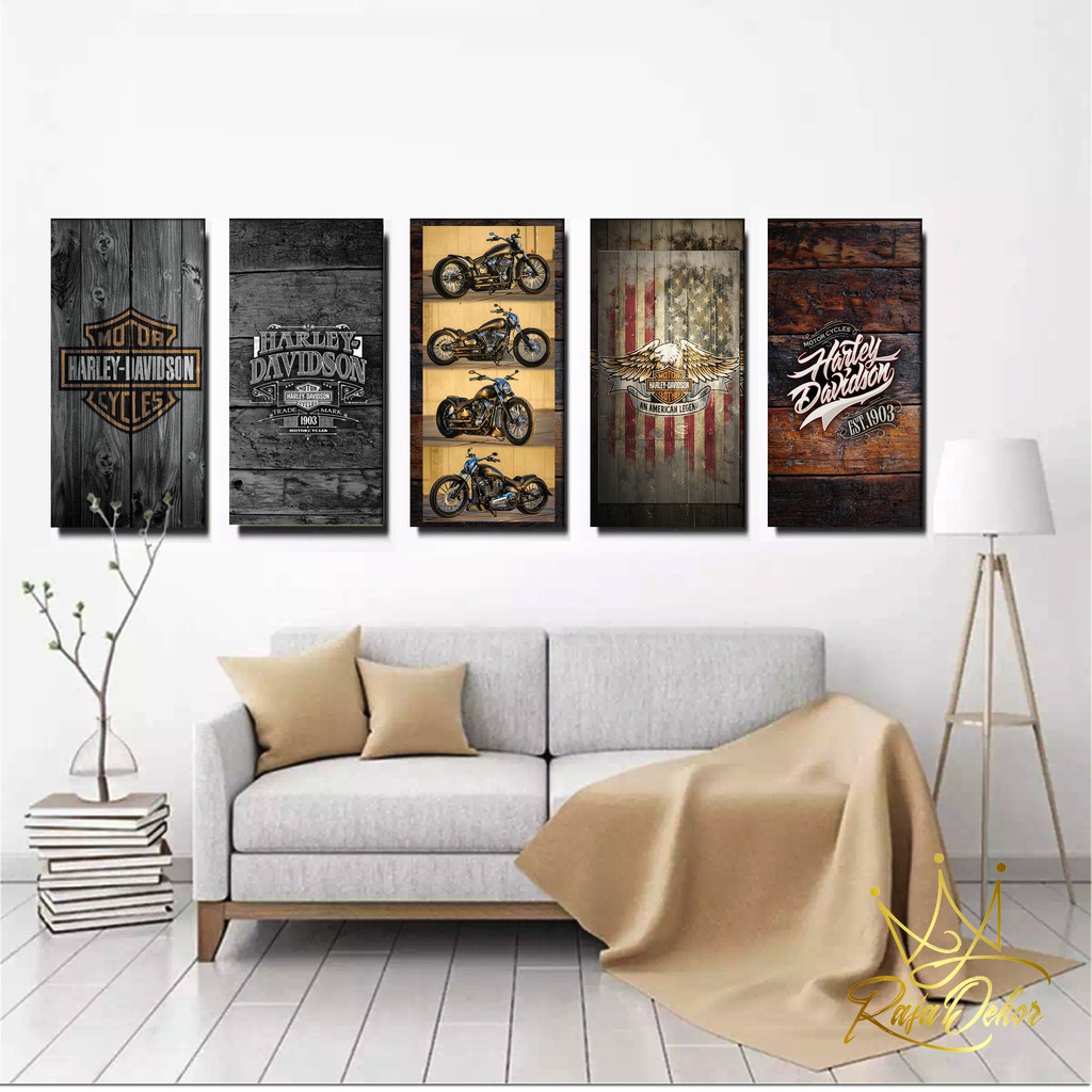 Jual HIASAN DINDING/WALL DECOR/PAJANGAN DINDING TEMA THE HARLEY D.S ...