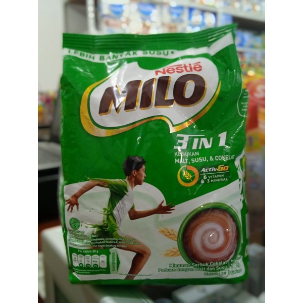 Jual Milo 3in1 Pouch 1 Kg | Shopee Indonesia