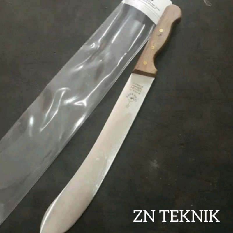 Jual pisau Butcher Knife 12" Herder SS-0347 Wood Handle Cap Garpu ...