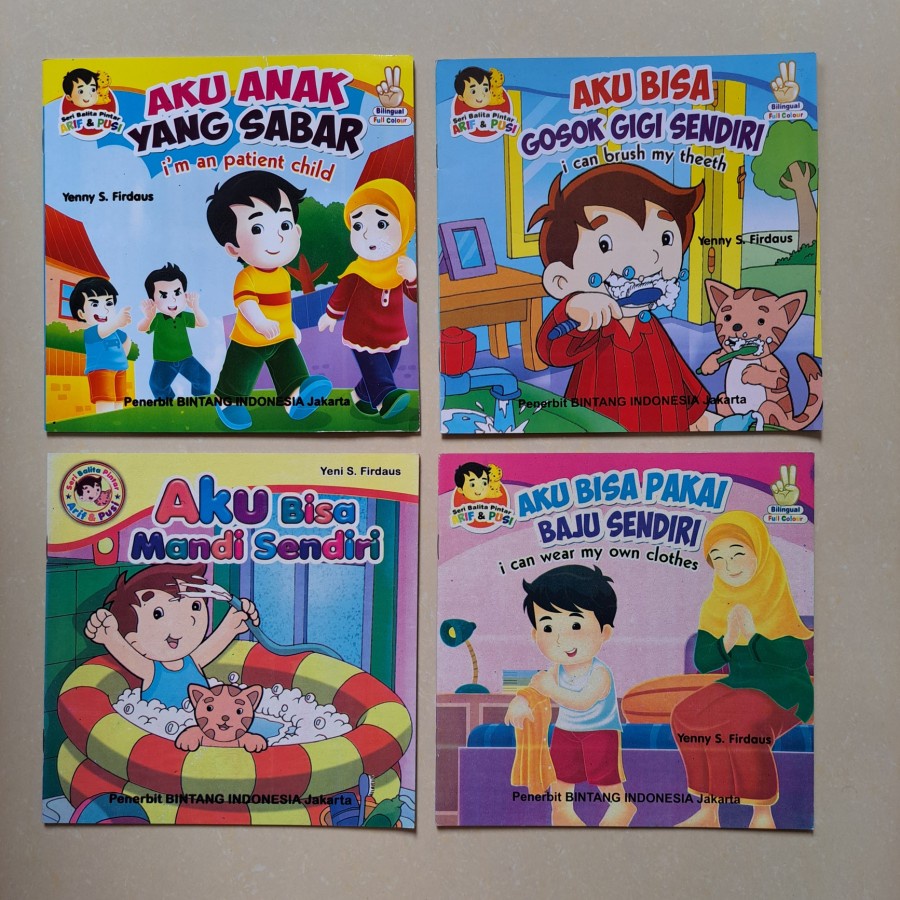 Jual Seri Balita Pintar - Buku cerita anak bergambar full color BI ...
