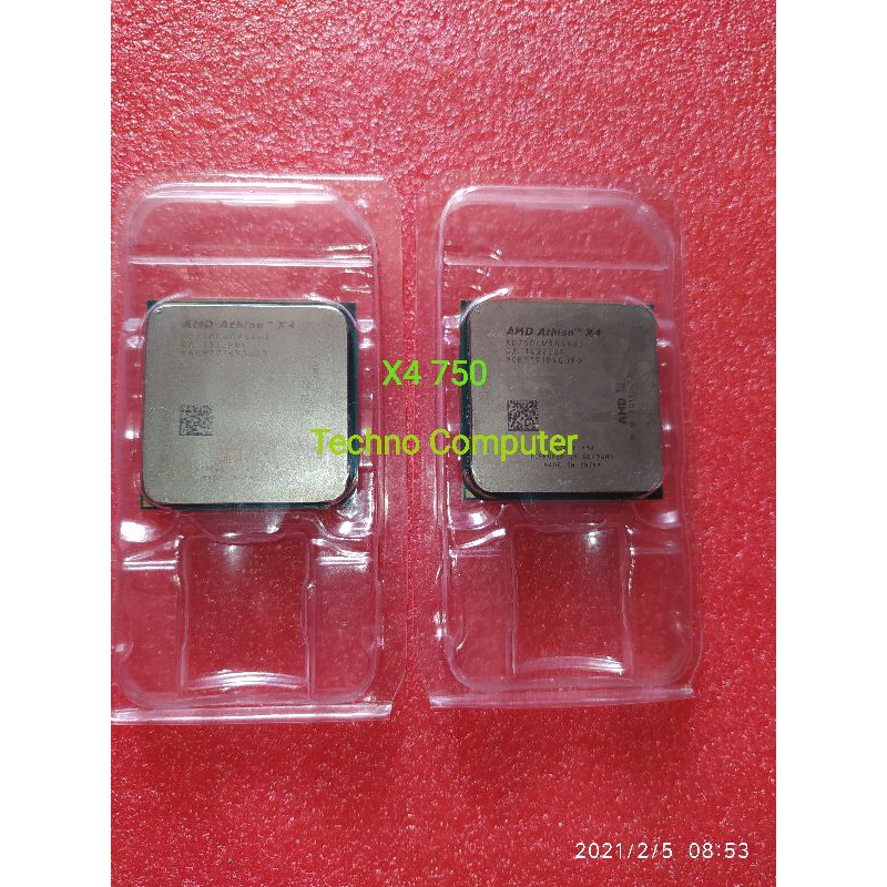 Jual Prosesor AMD FM2 Athlon X4-750 3.4GHZ-3.9GHz X4 750 Bukan AM3 ...