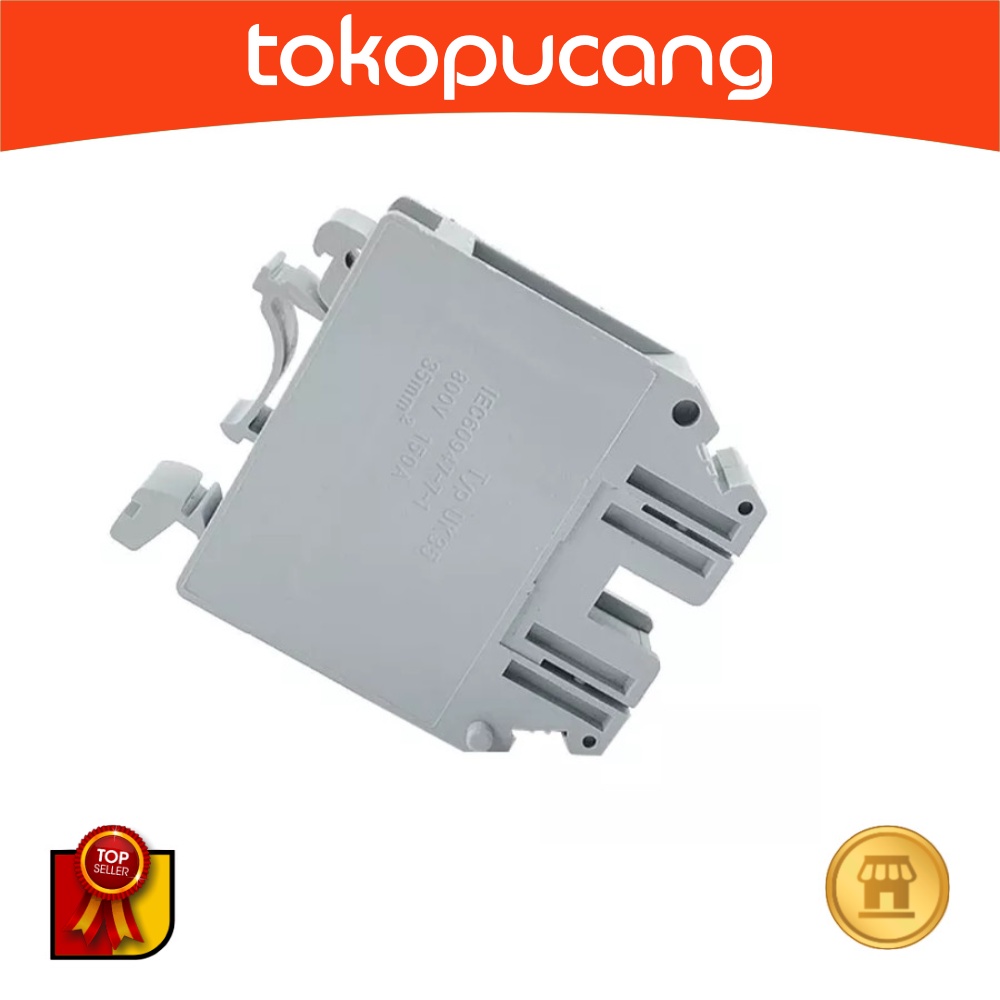 Jual Terminal Block Din Rail 800V UK35N Terminal Block UK-35N DIN Rail ...