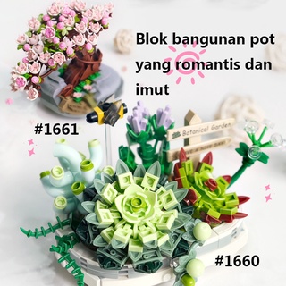 Jual LOZTOYS Flower Bunga Block Mainan Rakitan Balok Bangunan Buket ...