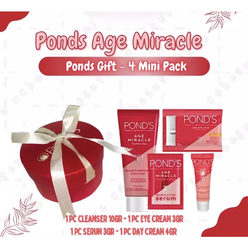 Jual Ponds Age Miracle Gift Set Sachet | Shopee Indonesia