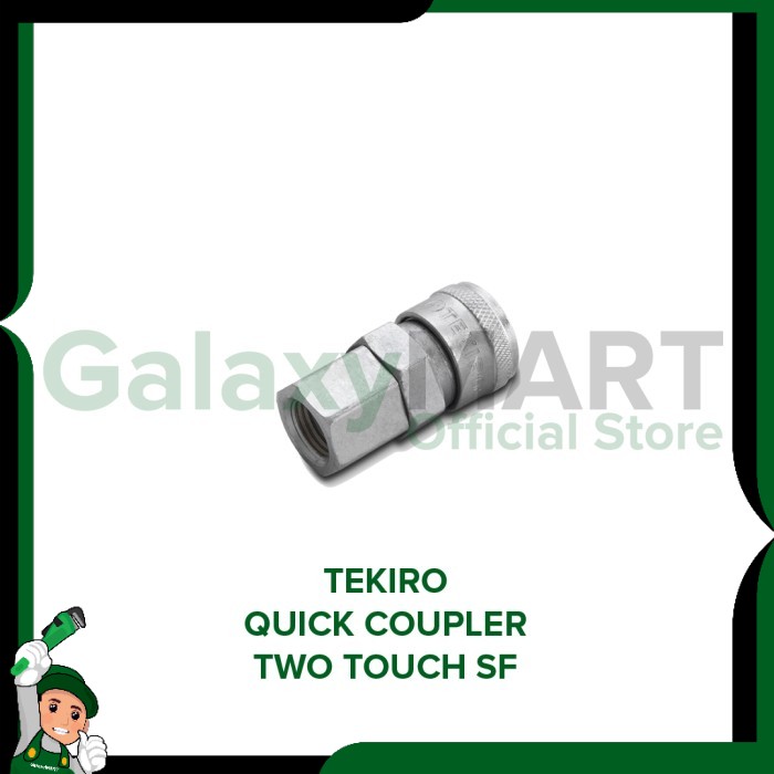 Jual Tekiro Quick Coupler Two Touch / Konektor Kompressor 20 / 30 / 40 SF | Shopee Indonesia