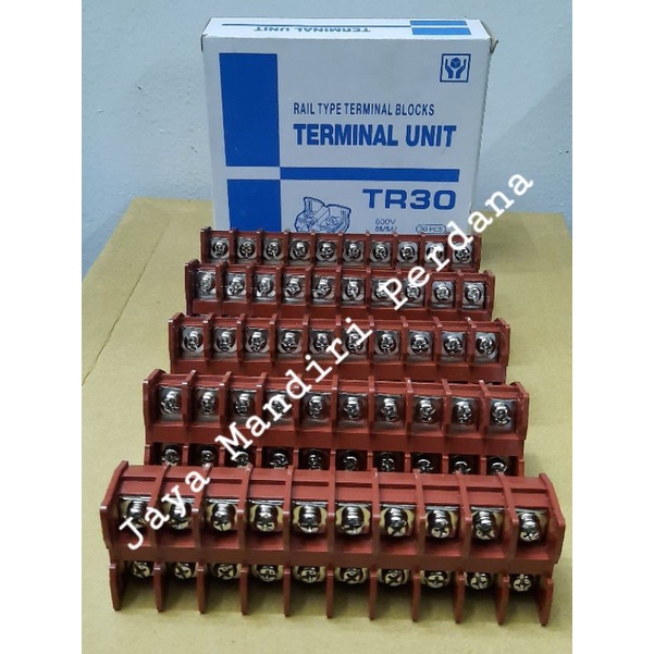 Jual Terminal Blok Model Kasuga 30A TR-30, Harga per ea, Mohon Cek Stock Dahulu | Shopee Indonesia