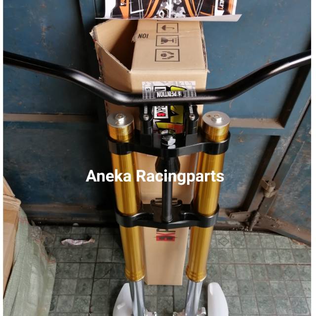 Jual Shock depan klx 150 expedition real jump aman patah gan buat main lompat2an upsidedown klx ...