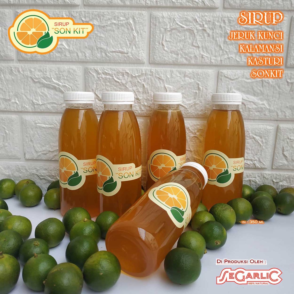 Jual SIRUP JERUK KUNCI /JERUK LEMON CUI /JERUK SONKIT /JERUK KASTURI ...