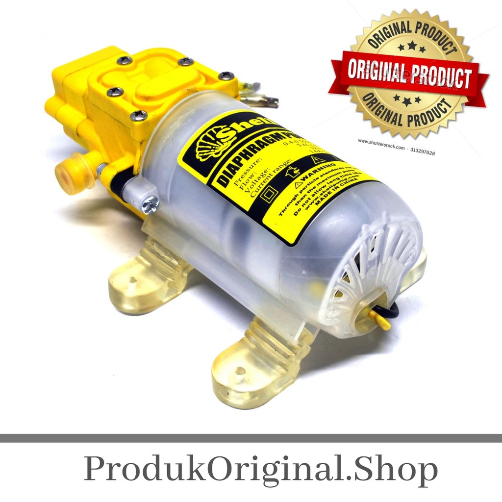Jual Shell Pompa Air High Pressure Car Washing Water Diaphragm Pump ...