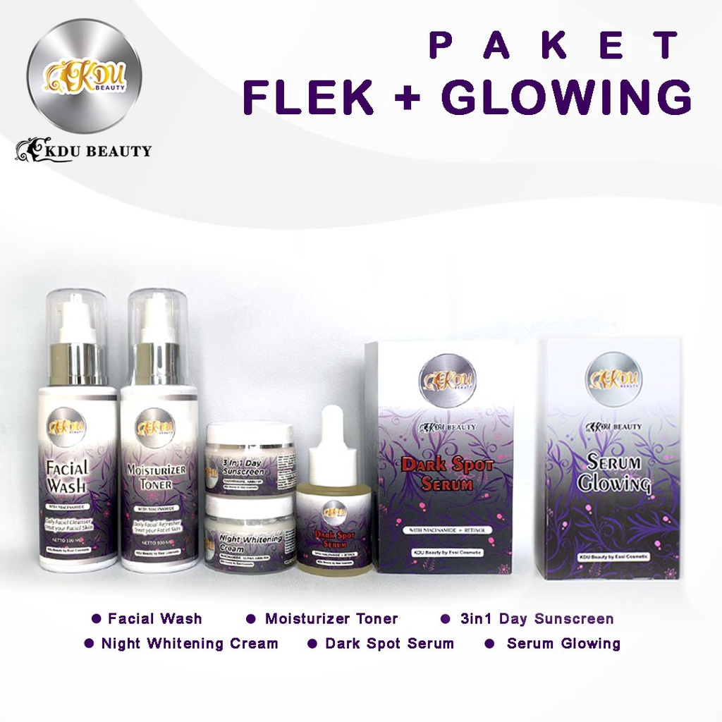 Jual PAKET FLEK + GLOWING (NEW) | Shopee Indonesia