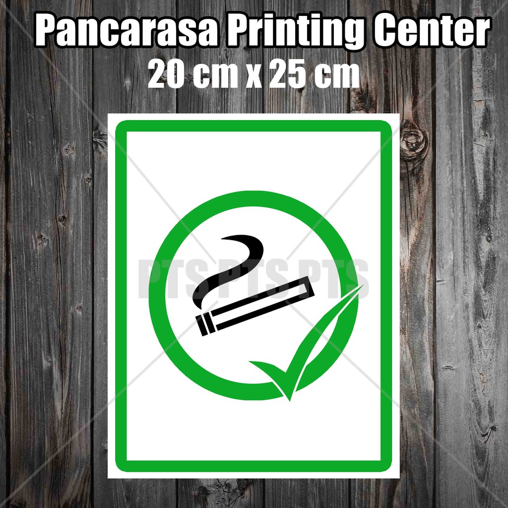 Jual Sticker 7 Area Merokok safety sign warning sign Surabaya | Shopee ...