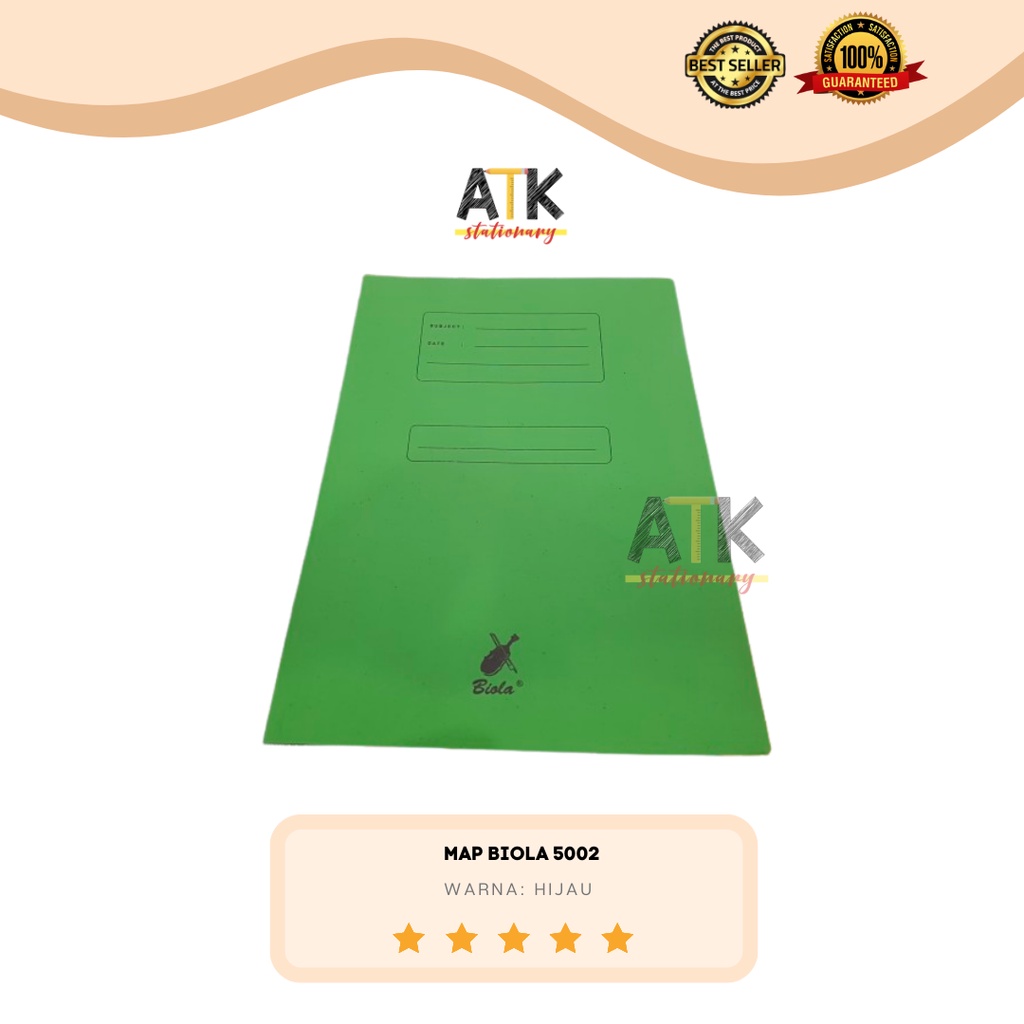 Jual Stopmap/ Map Folio 5002 Biola Map Kertas atk | Shopee Indonesia