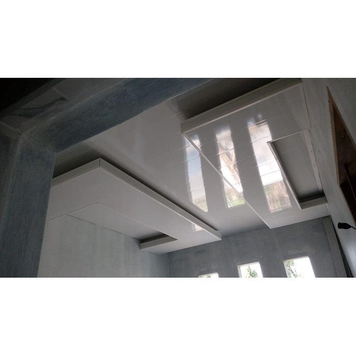 Jual Plafon pvc variasi minimalis (proyek Bu Jaetri) plafon gypsum ...