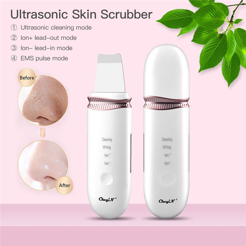 Jual PREORDER CkeyiN Ultrasonic Skin Scrubber Face Deep Cleaning Facial ...