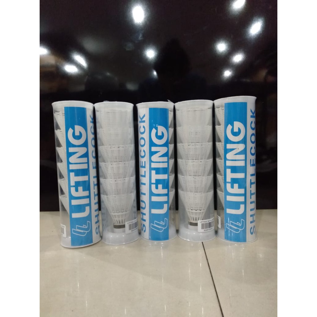 Jual SHUTTLECOCK LIFTING 747 PLASTIK / BOLA BADMINTON LIFTING 747 ...