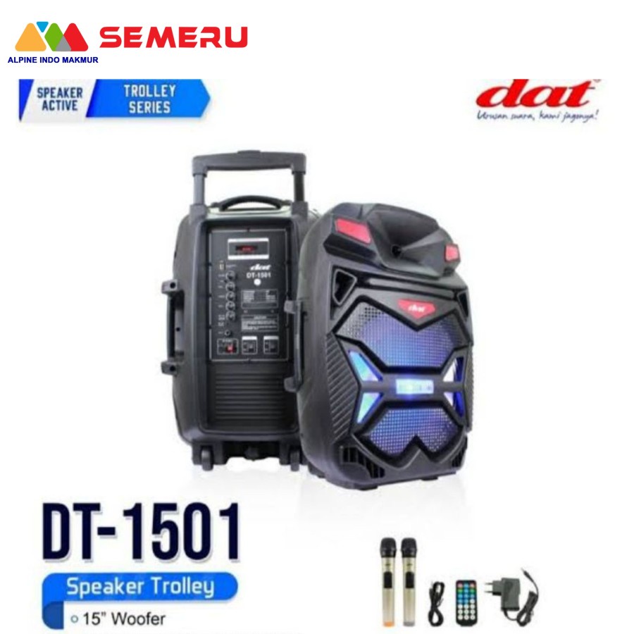 Jual Dat Speaker Trolley 15 Dt 1501 Shopee Indonesia