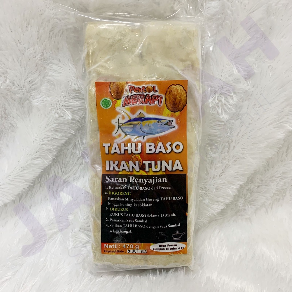 Jual TAHU BASO IKAN TUNA PENTOL MERAPI 470 G | Shopee Indonesia