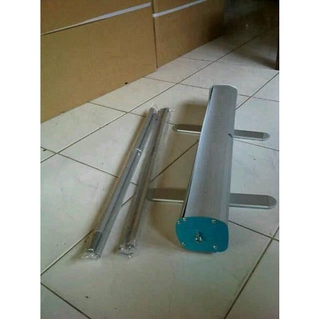 Jual Tiang Stand Banner Roll Up Uk 80/85 X 200Cm | Shopee Indonesia