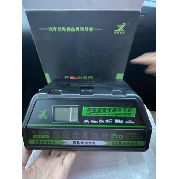 Jual Charger aki Ready stok COD power inverter digital | Shopee Indonesia