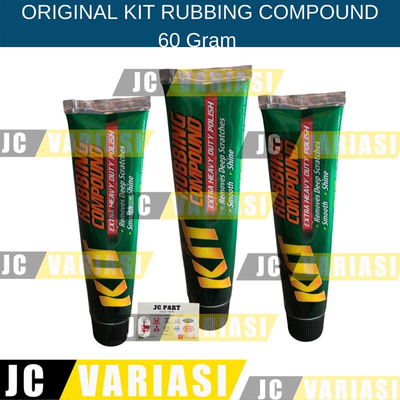 Jual ORIGINAL KIT RUBBING COMPOUND 60 Gram KOMPON MOBIL PENGHILANG ...
