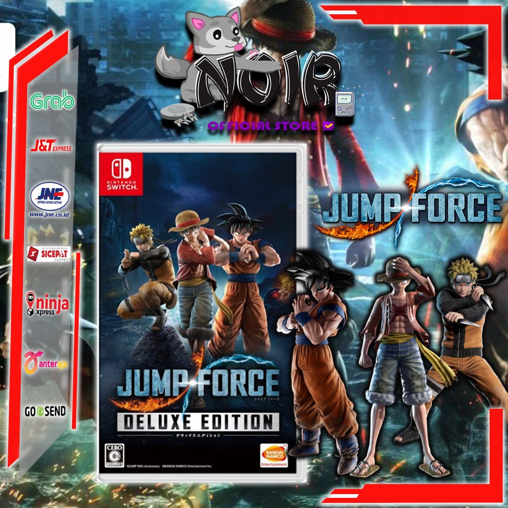 Jual NINTENDO SWITCH JUMP FORCE / JUMP FORCES DELUXE EDITION ENG ...