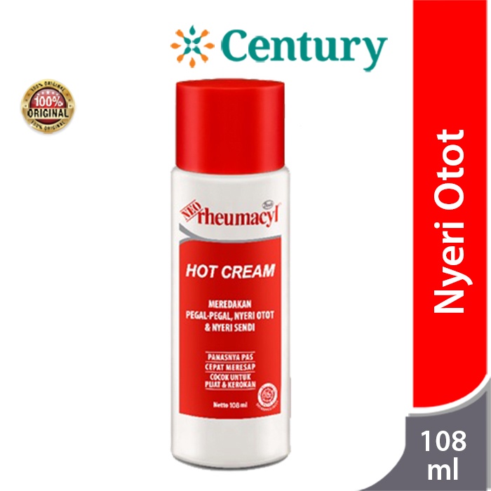 Jual NEU RHEUMACYL HOT CREAM 108 ML/NYERI SENDI/OTOT KRAM/KESLEO/PEGAL ...