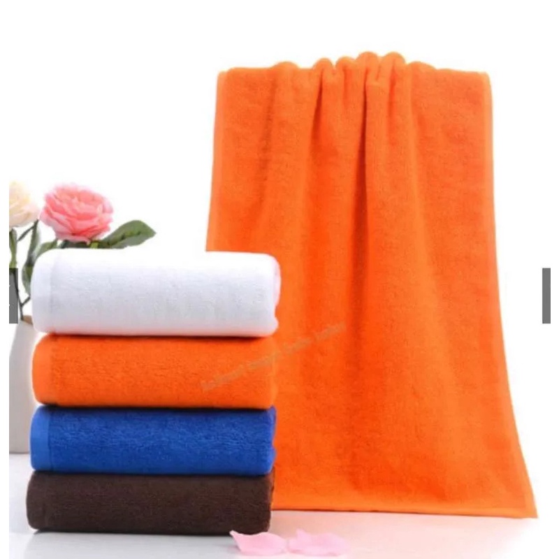Jual Handuk besar Polos (70cmx135cm) | Shopee Indonesia