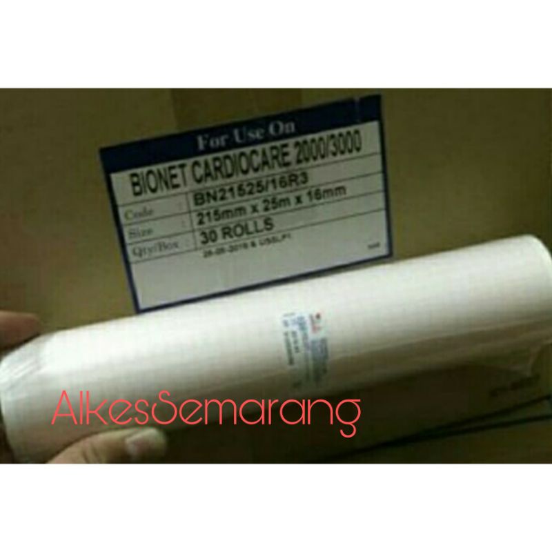 Jual ECG PAPER BIONET 215mm x 25M | Shopee Indonesia