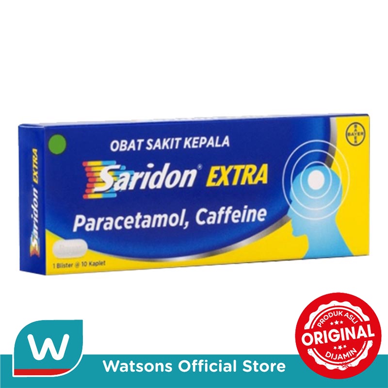 Jual Saridon Extra 10x10's Strip | Shopee Indonesia