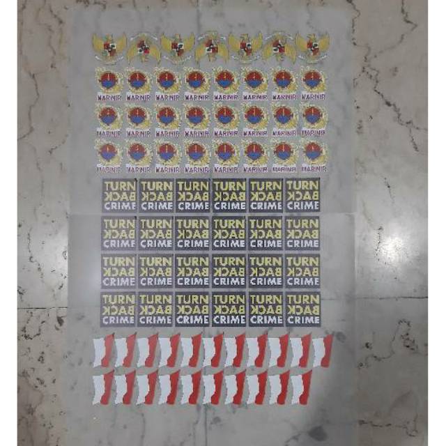 Jual Maklon Sablon Setrika DTF Custom Desain Sendiri ukuran 6cm - A6 ...