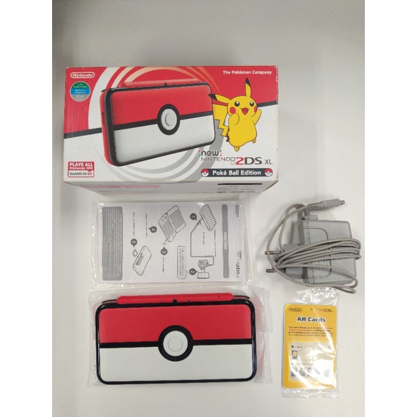 Jual New Nintendo 2DS XL Pokeball Edition (Fullset) | Shopee Indonesia