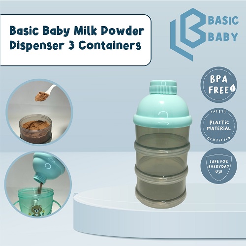Jual Basic Baby Milk Powder Dispenser - Tempat Travel Wadah Susu Bayi ...