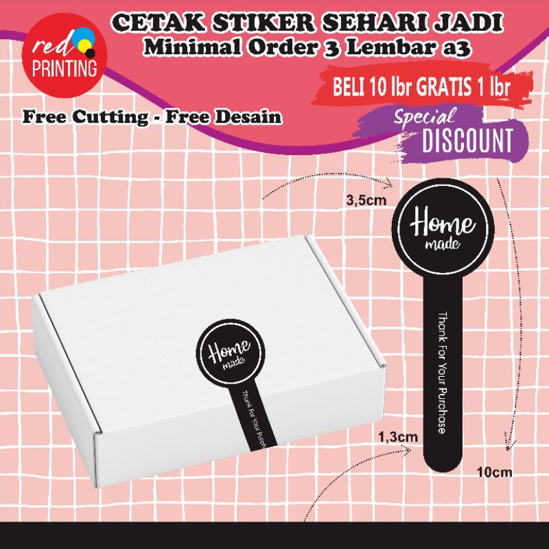 Jual STIKER LABEL MAKANAN / STIKER MINUMAN / STIKER SEGEL BAHAN VINYL ...