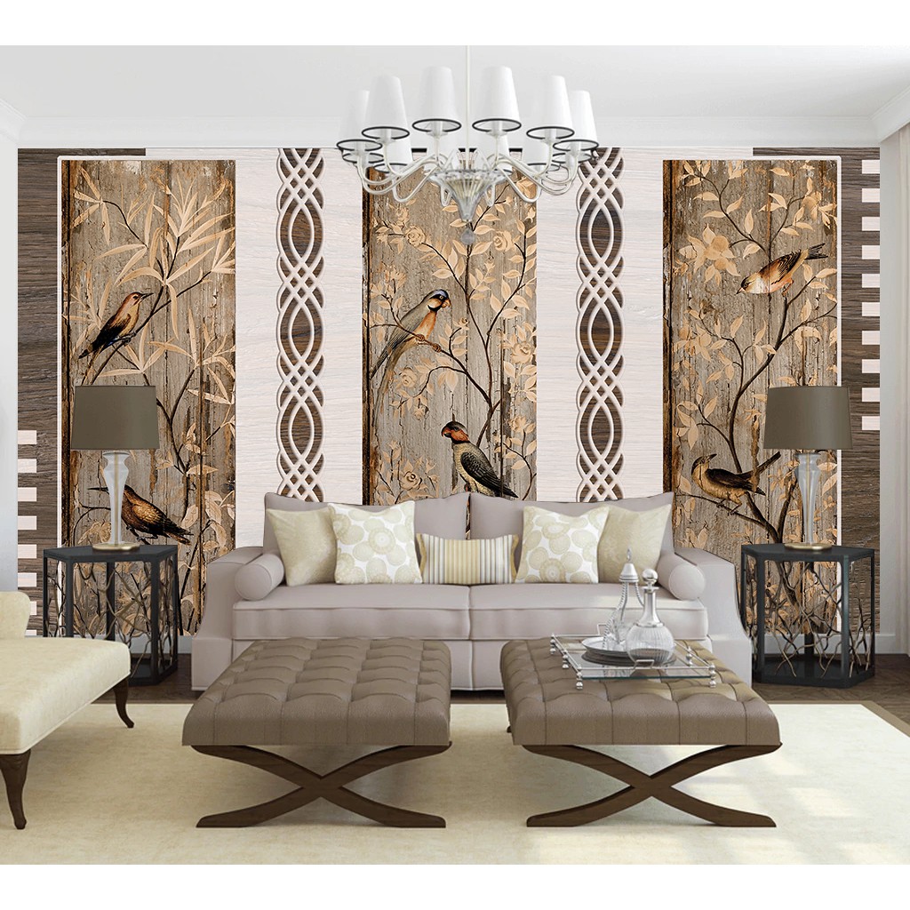 Jual Wallpaper Dinding Custom Mural Tema Panel Dinding | Shopee Indonesia