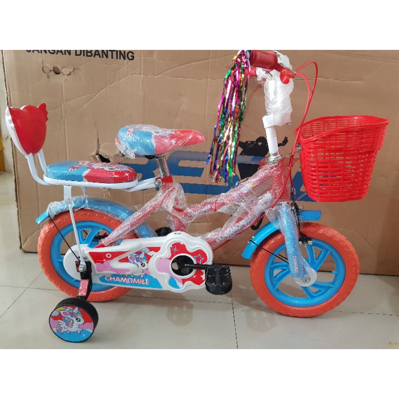 Jual Sepeda Anak Sepeda Mini 12 inch CHAMOMILE ( Gambar Kuda Pony ...