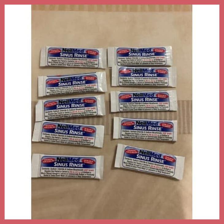 Jual NEILMED SINUS RINSE PACKS PREMIX 100 PC ( CUCI HIDUNG SINUSITIS ...