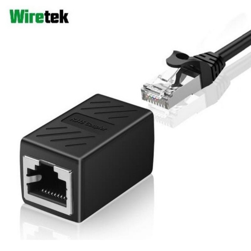 Jual Connector RJ45 Coupler Cat6 Female Female | Shopee Indonesia
