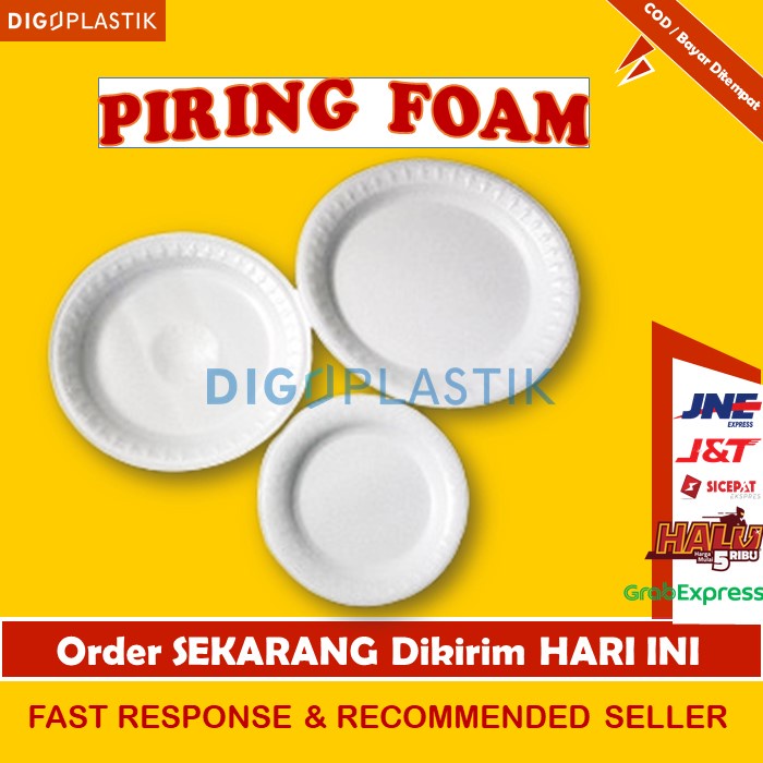 Jual PIRING STEROFOAM FOAM PIRING GABUS PIRING SOMAY PIRING HAJATAN ...