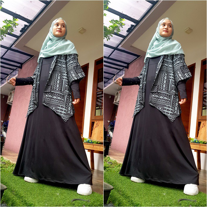 Jual Veve Etnic Outer // Outer Motif Dewasa Kondangan Termurah | Shopee Indonesia