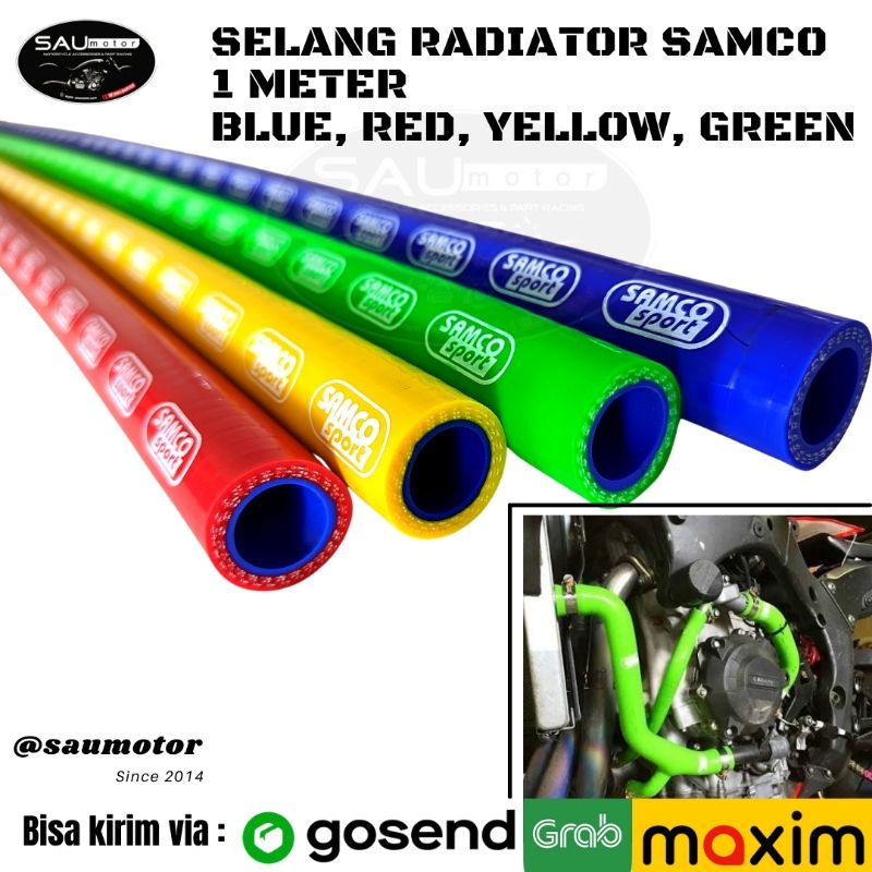 Jual Saumotor Selang Radiator Samco Earls Selang Radiator Ninja R Aerox ...