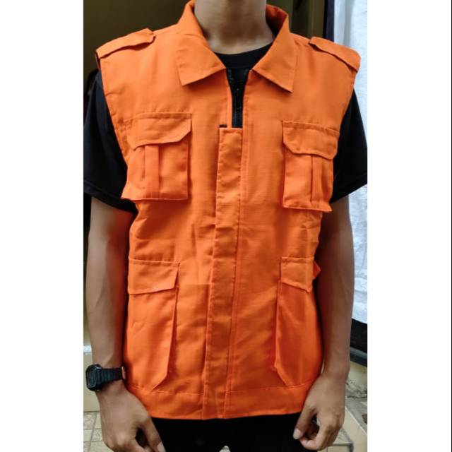 Jual Rompi ripstok warna oren | Shopee Indonesia