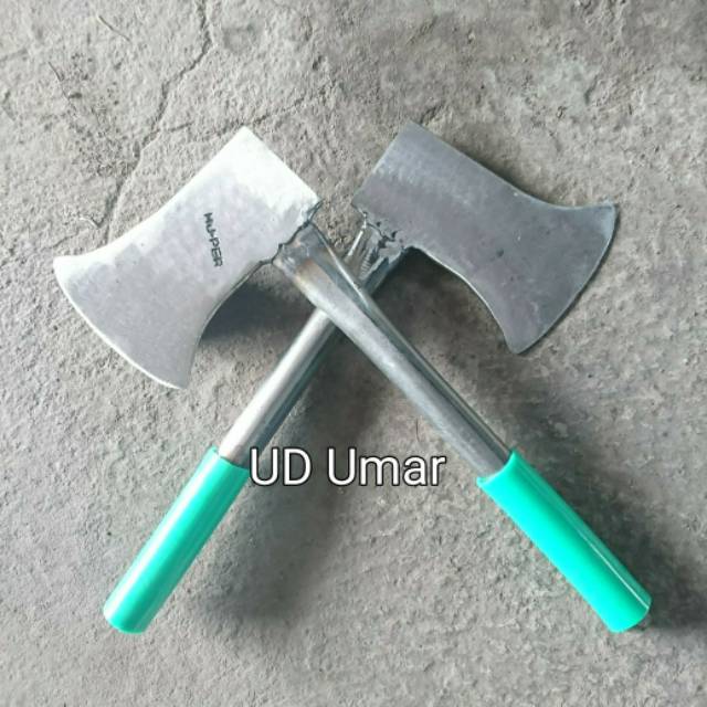 Jual Kapak Baja Per Tebas Daging Tulang Kurban dan kayu kebun Gagang ...