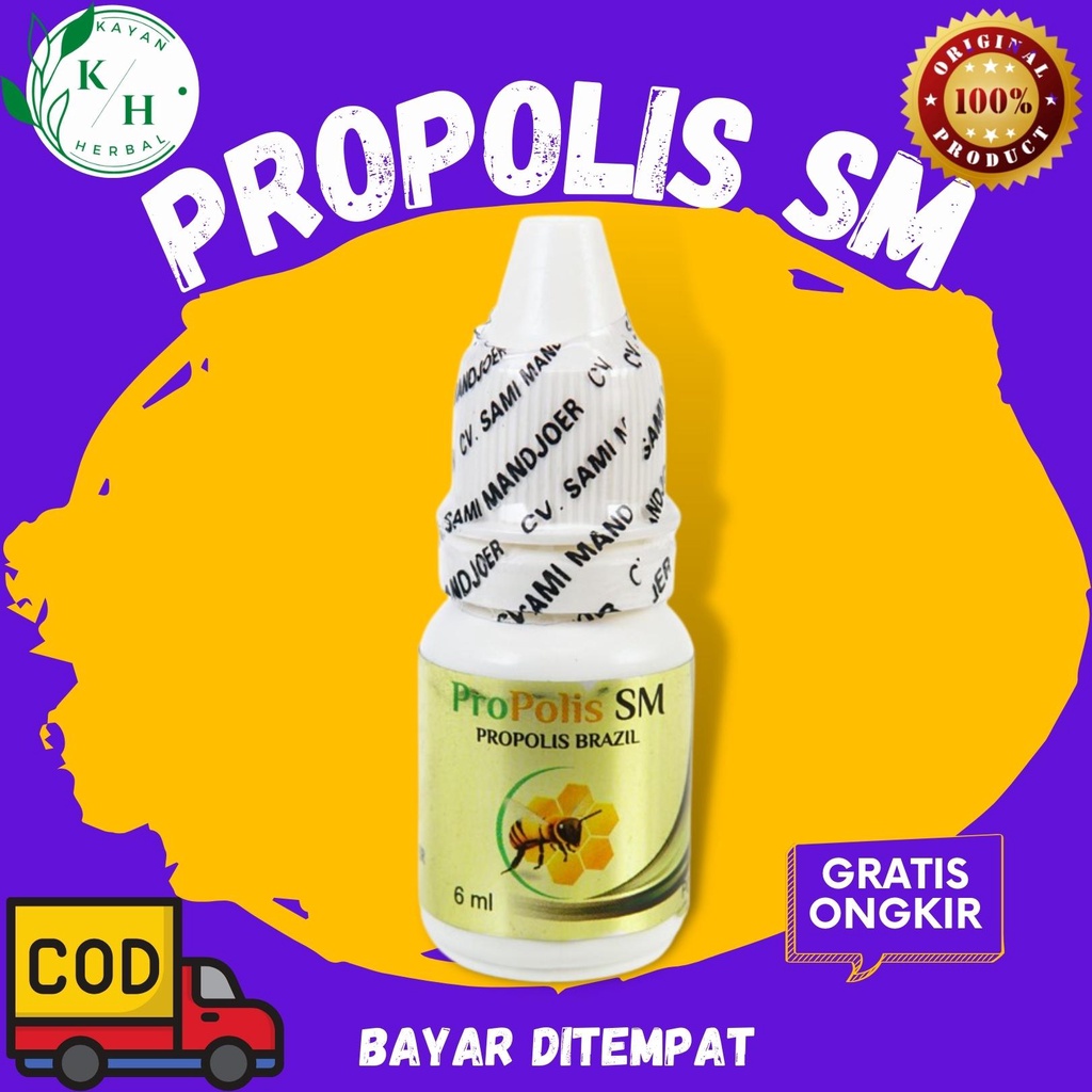 Jual Herbal Propolis SM Brazil Asli 100% Original Solusi Untuk Penyakit ...