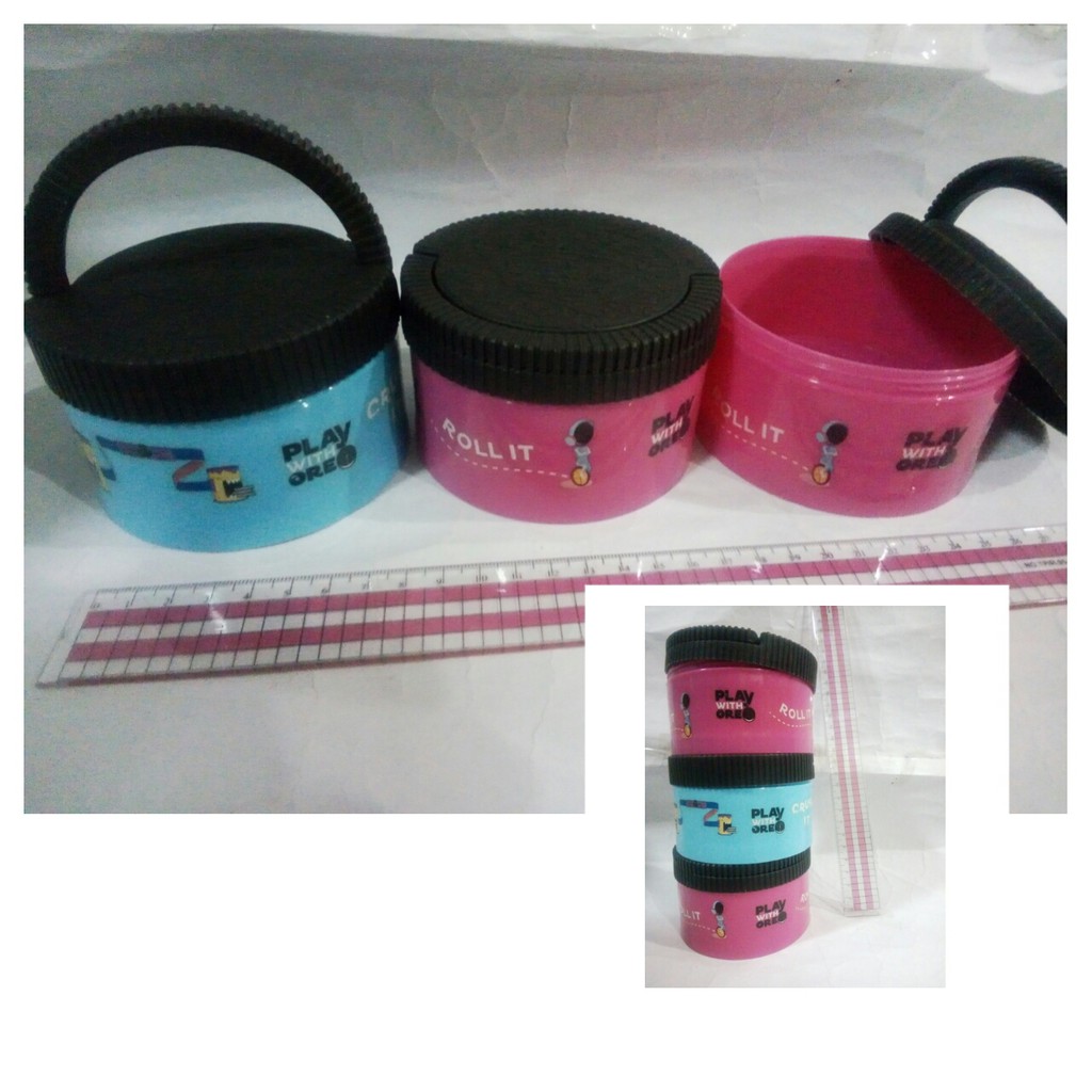 Jual Box kue model OREO unik untuk simpan kue atau hiasan atau bekal ...